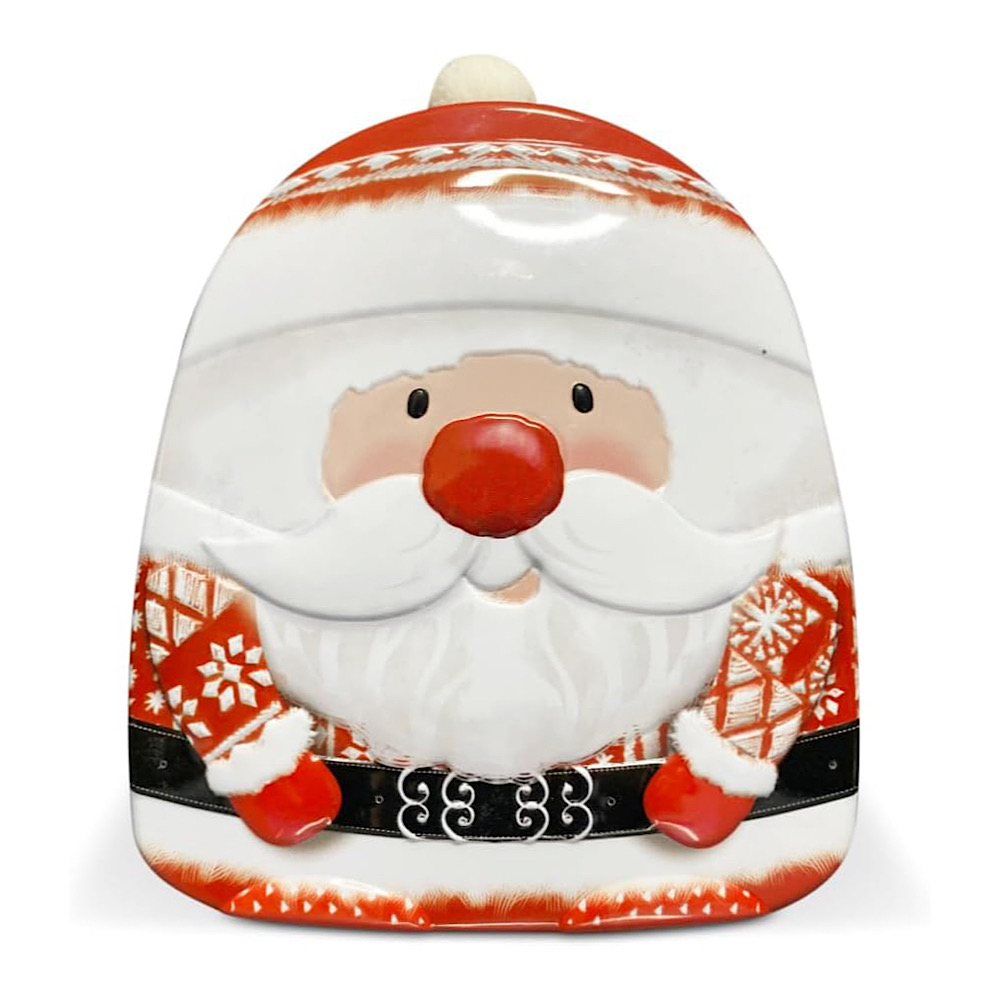Santa mit Mütze - wunderschöne kleine Gebäckdose - MediMuc GmbH & Co KG